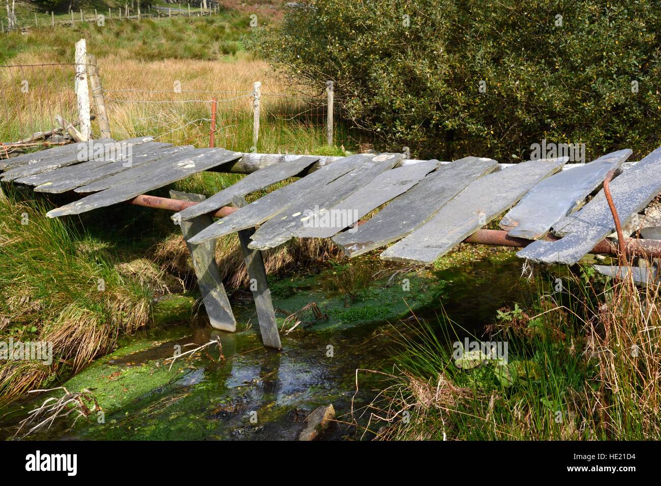 Footbridge made from old hi-res stock photography and images - Alamy