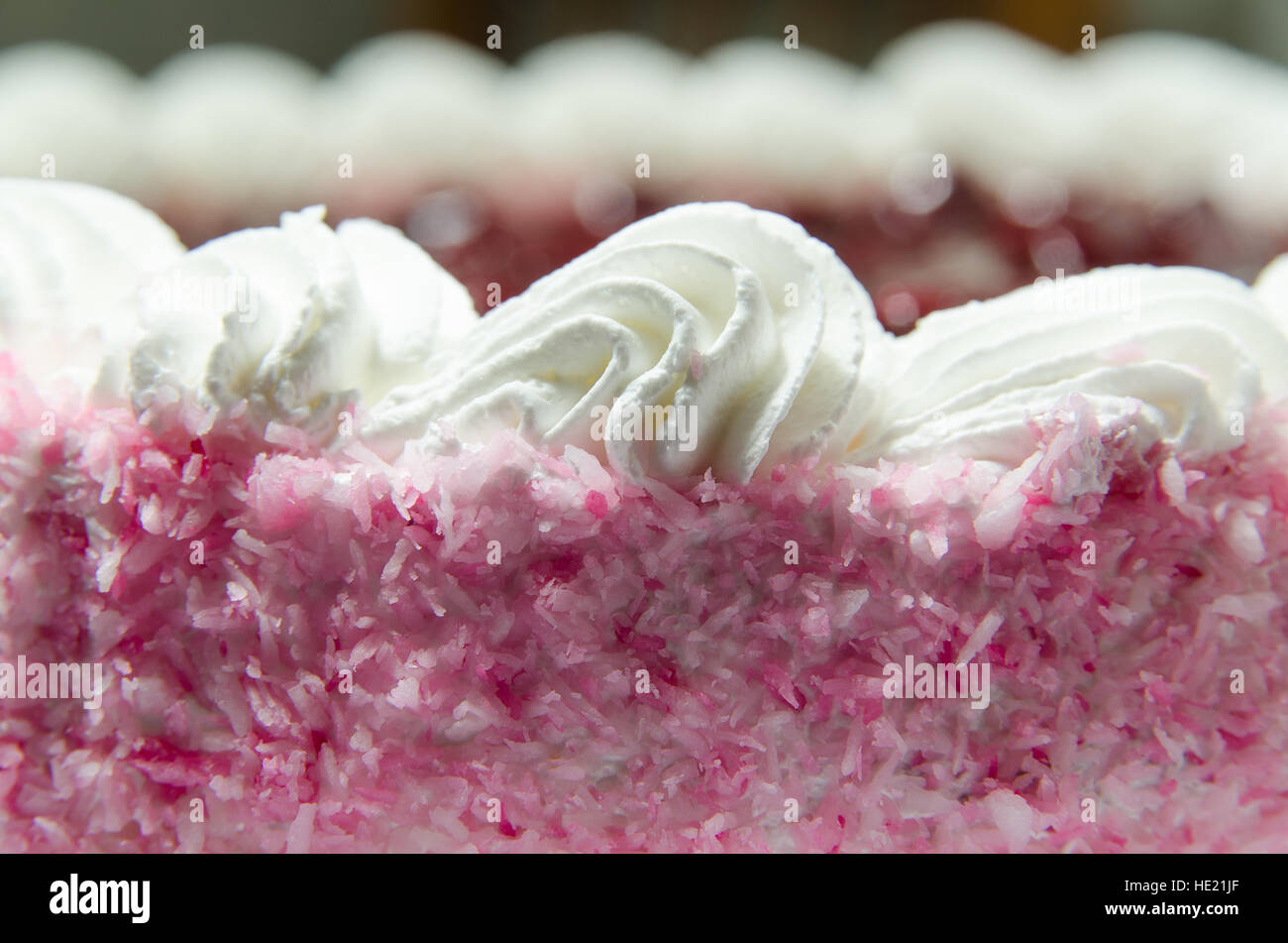 Cake side view Stock Photo - Alamy