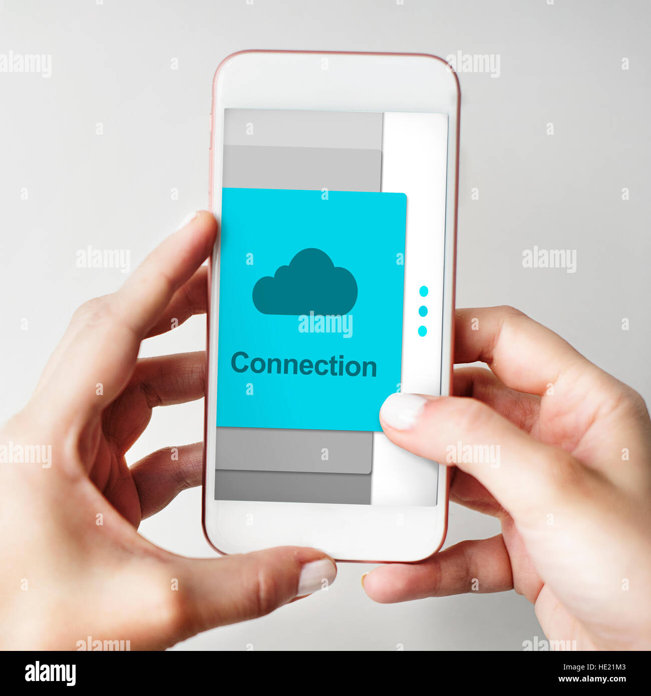 Communication Connection Cloud Network Concept Stock Photo - Alamy