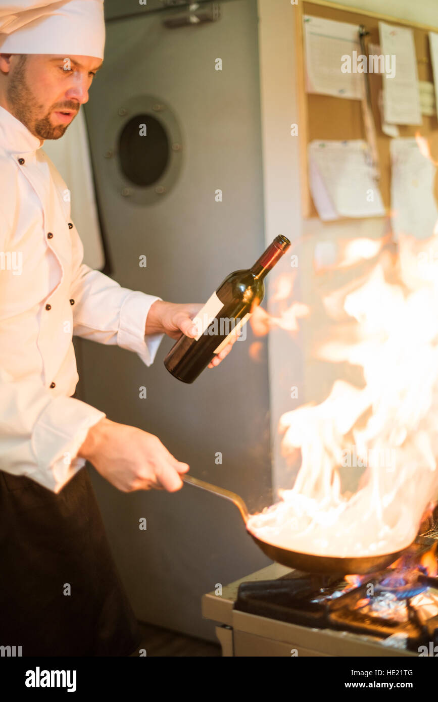 Flames made of red wine Stock Photo - Alamy