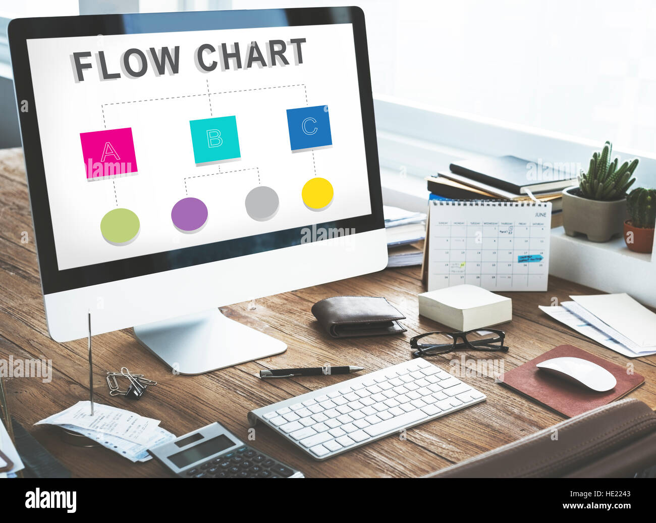 Flow Chart Organization Position Structure Concept Stock Photo - Alamy