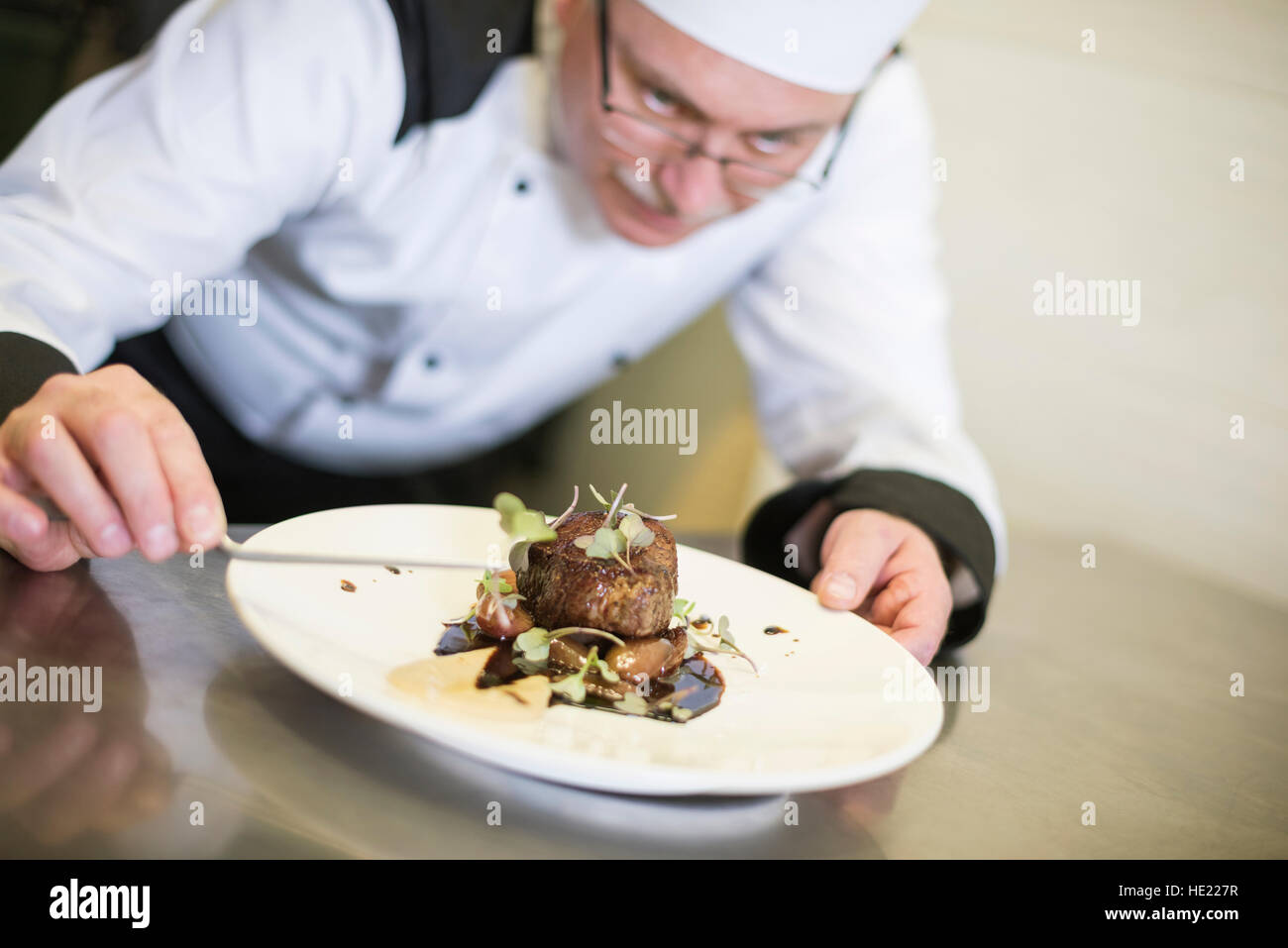 Professional chef quality hi-res stock photography and images - Alamy