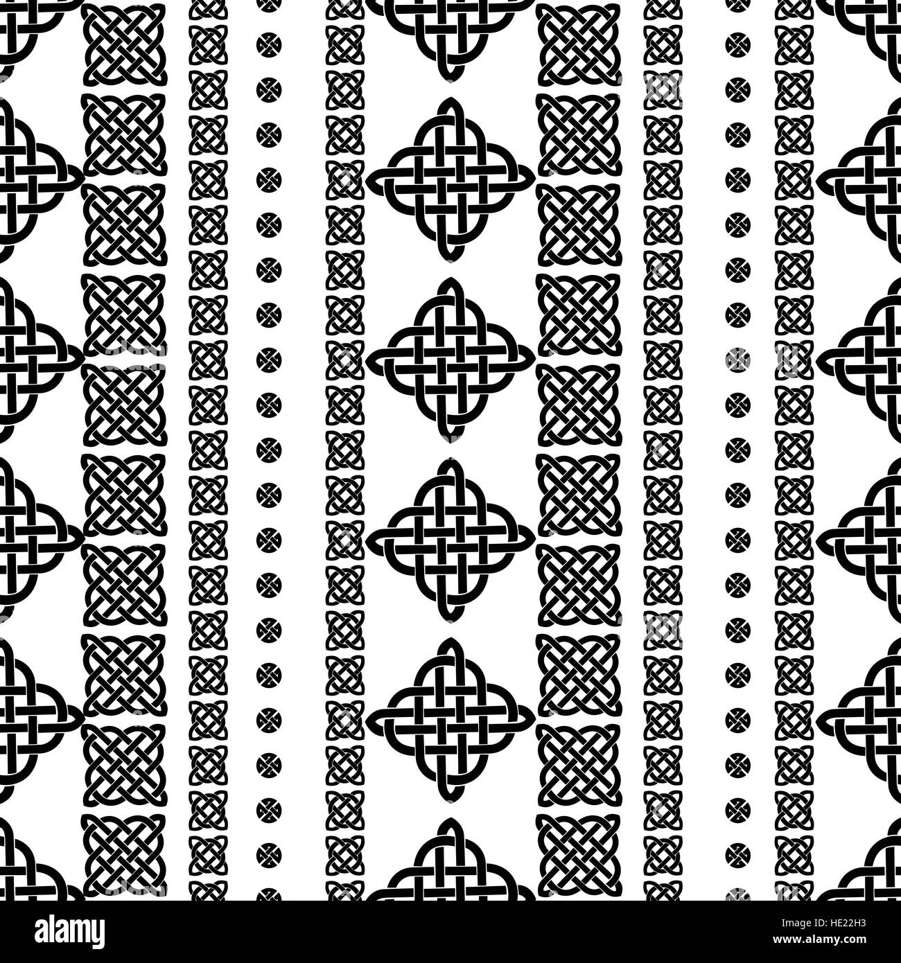 Celtic knot seamless pattern Stock Vector Image & Art - Alamy