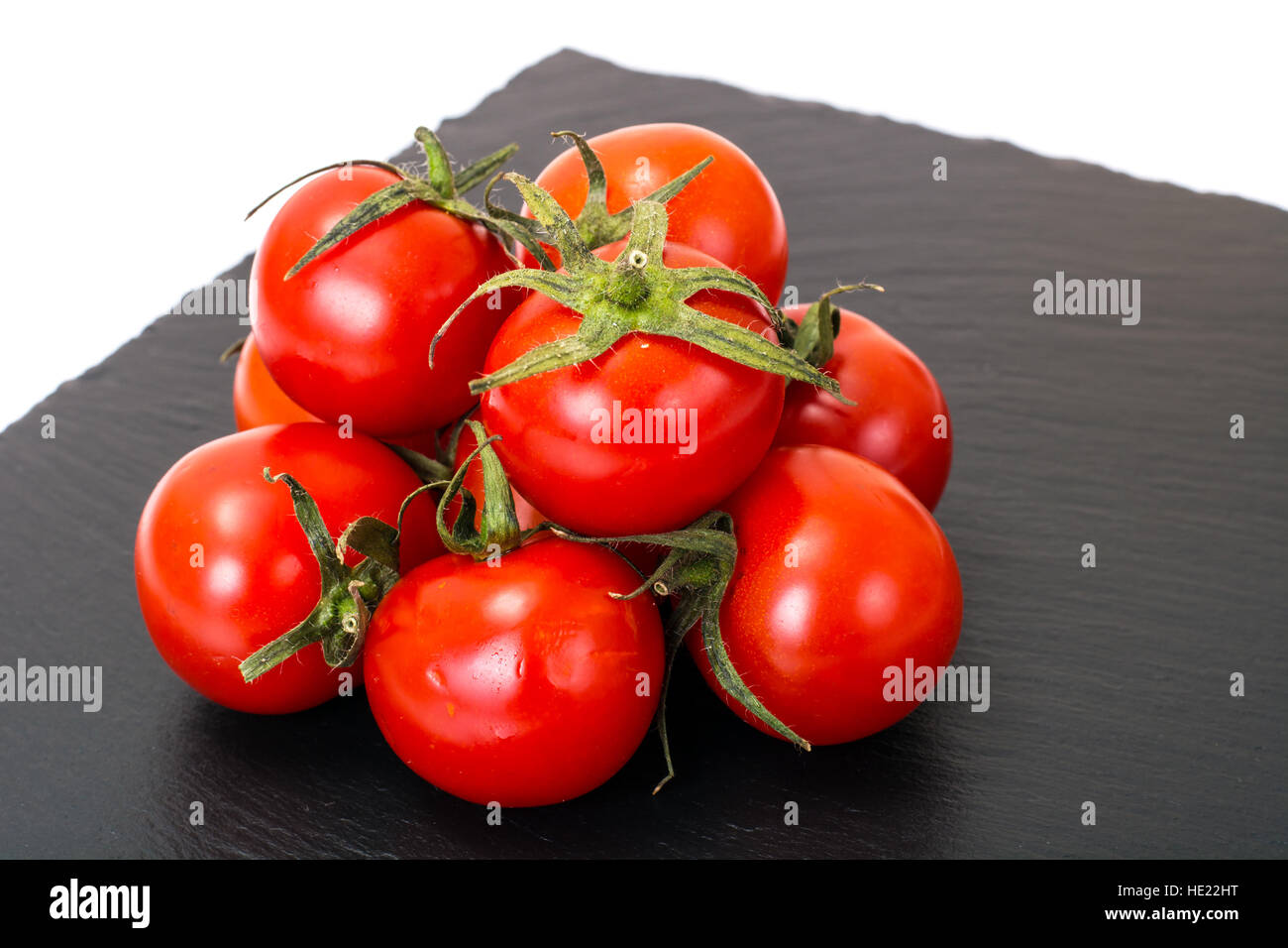 Red Cherry Tomatoes Studio Photo Stock Photo - Alamy