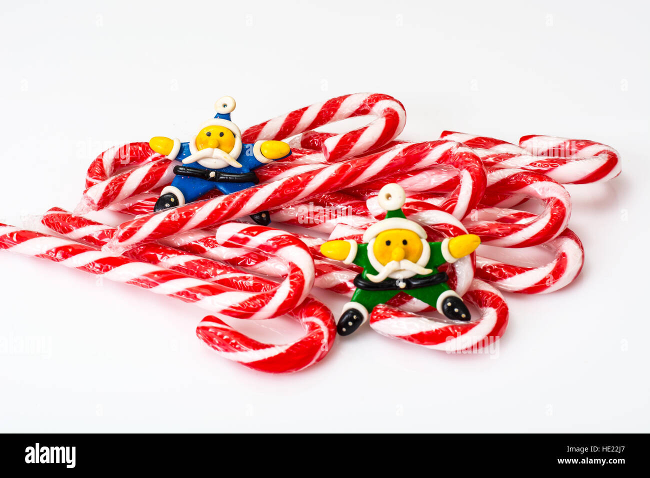 Christmas candy Magic Staff Stock Photo - Alamy