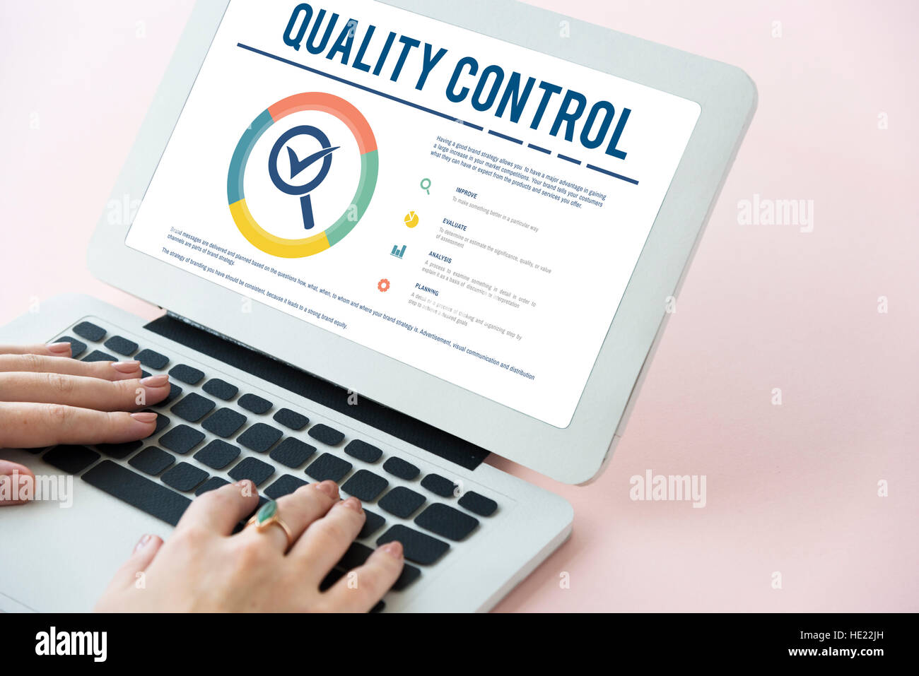 Quality Control Check Product Concept Stock Photo - Alamy