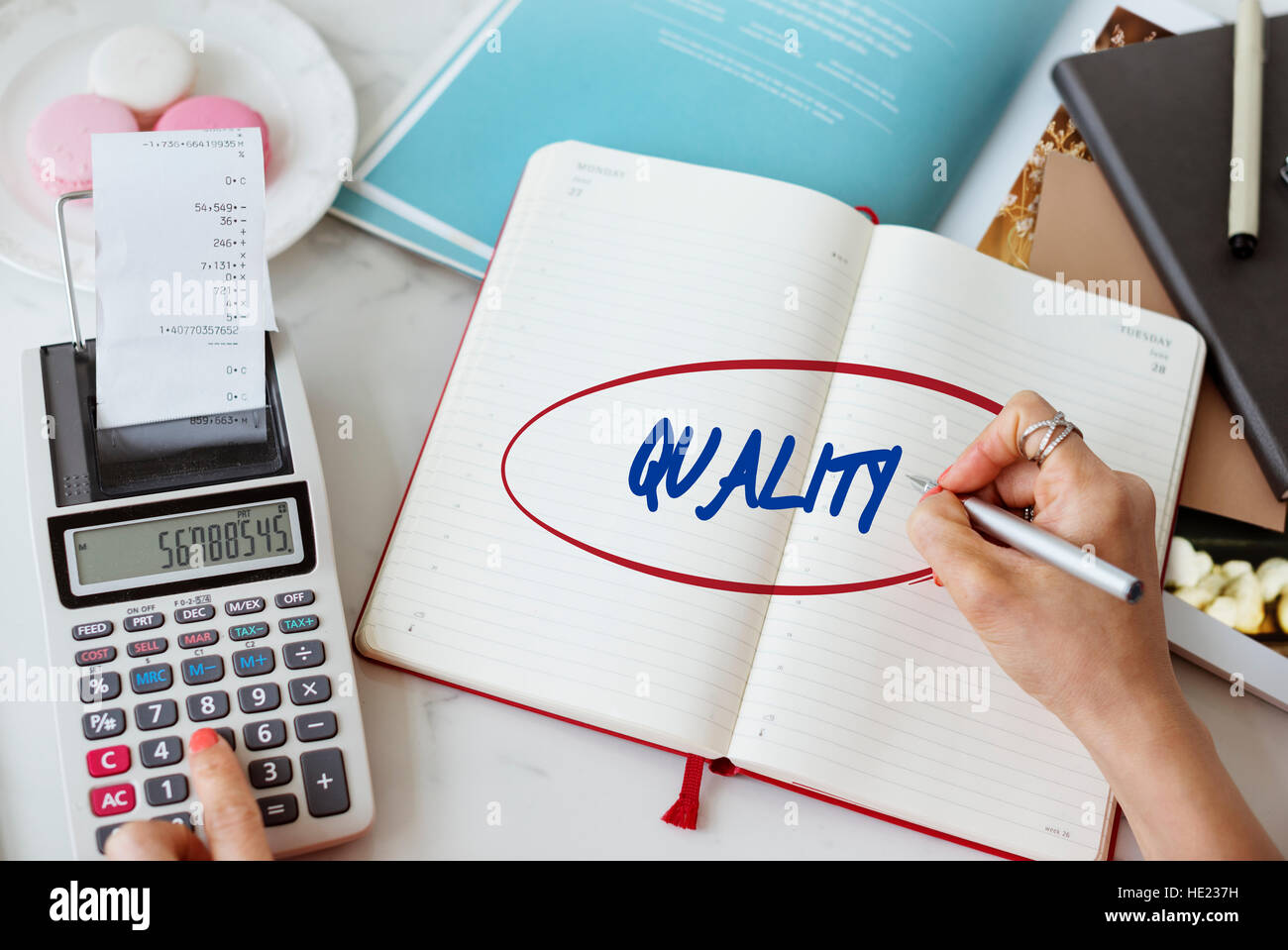 Quality Standard Rank Worth Guarantee Best Concept Stock Photo - Alamy