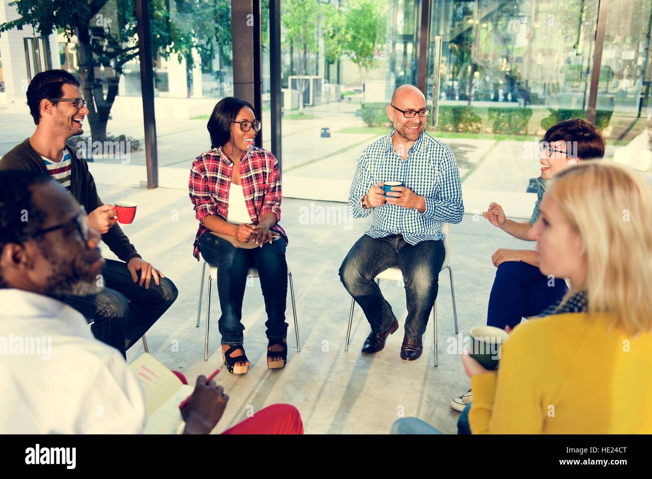 People Meeting Discussion Brainstorming Talking Communication Concept ...