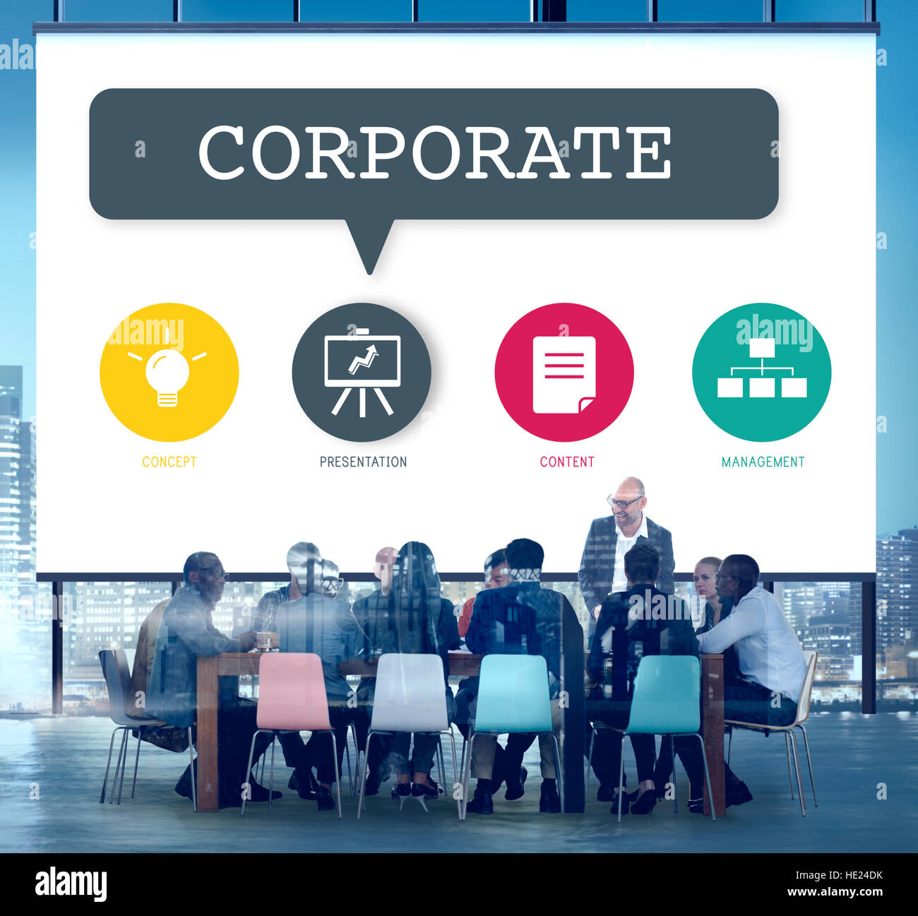 Vision Mission Business Planning Corporate Concept Stock Photo - Alamy