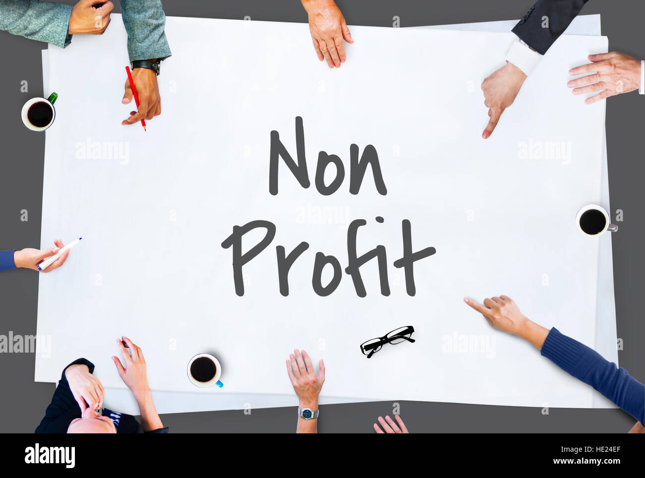 Non Profit Business Charity Donation Support Concept Stock Photo - Alamy