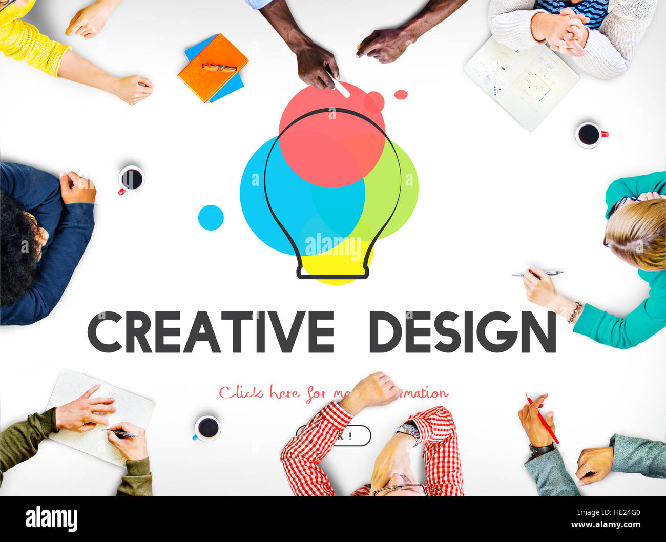 Creative Design Process Thinking Innovation Concept Stock Photo - Alamy