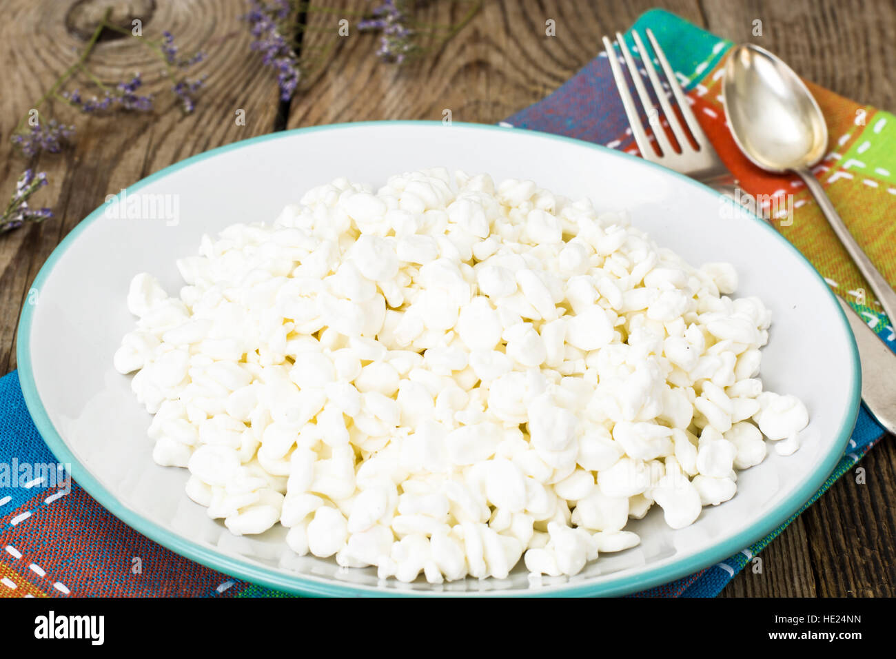 Healthy food. Cottage cheese Stock Photo - Alamy