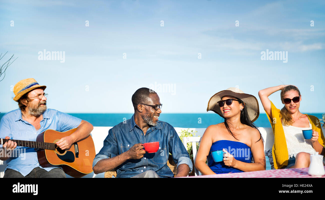 Group Of People Together Concept Stock Photo - Alamy