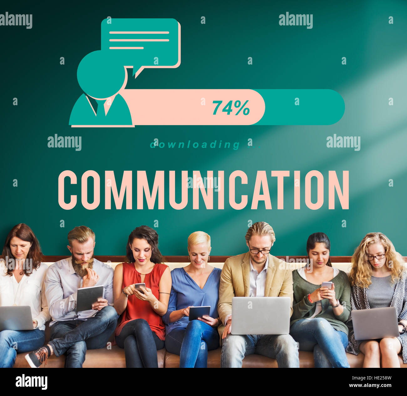 Communication Discussion Connection Advice Information Concept Stock ...