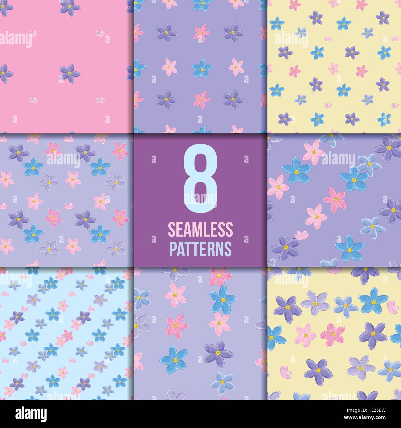 Forget wildflower Stock Vector Images - Alamy