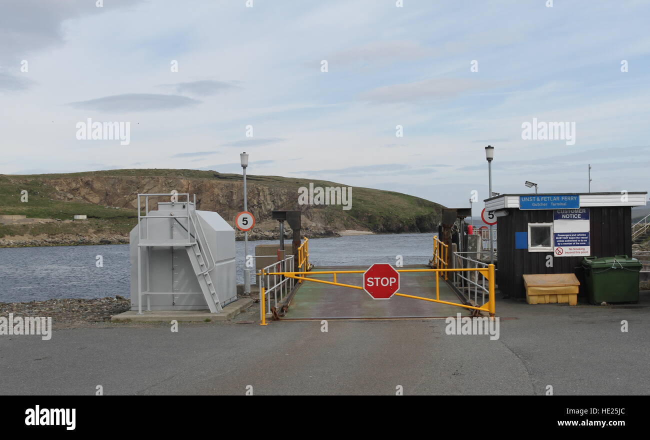 Gutcher ferry terminal hi-res stock photography and images - Alamy