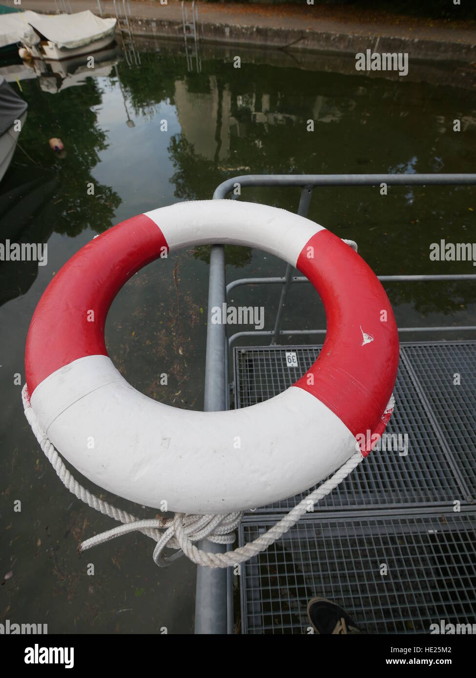 Emergency life buoy hi-res stock photography and images - Alamy
