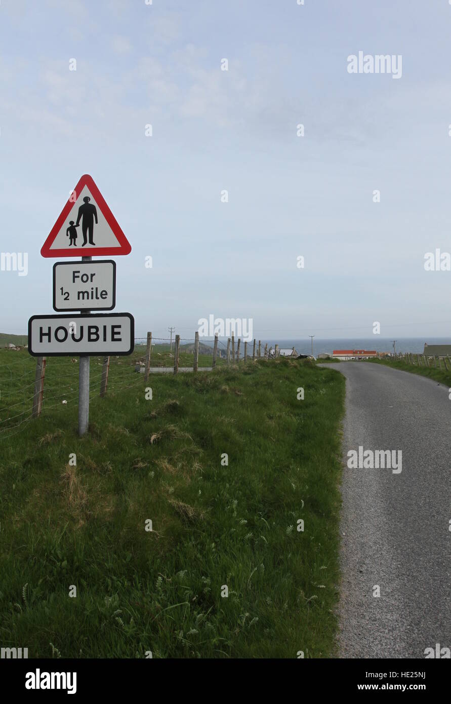 Houbie Fetlar Shetland Scotland June 2014 Stock Photo - Alamy