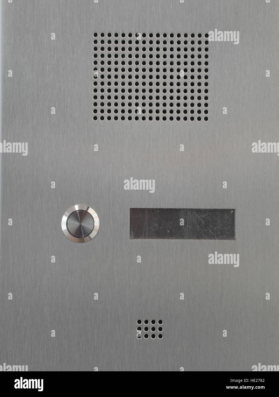 bell entry phone Stock Photo - Alamy