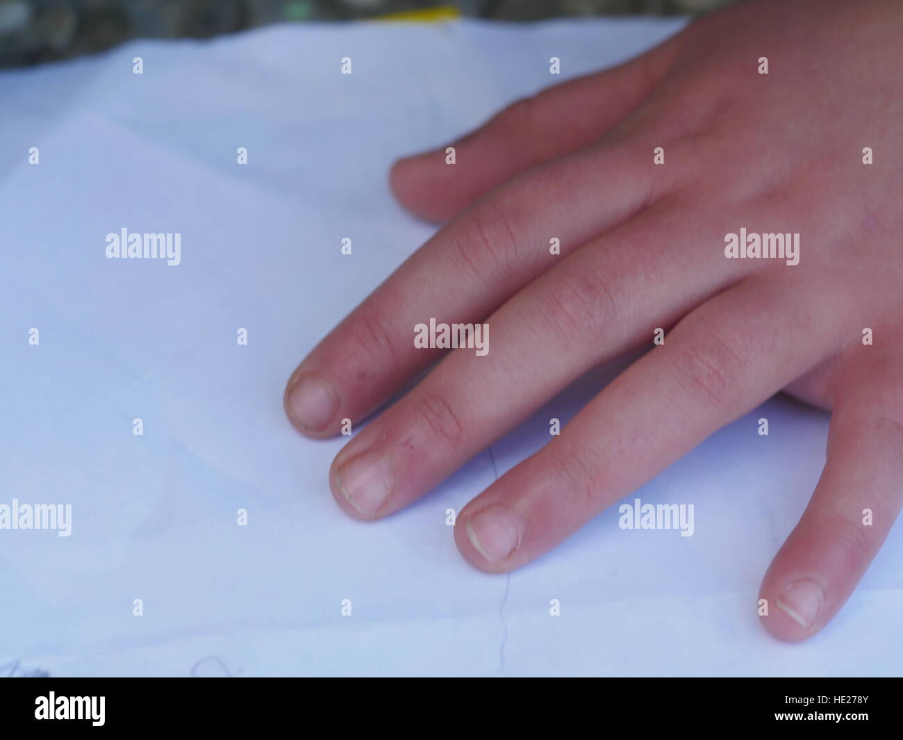Child hand writing hi-res stock photography and images - Alamy