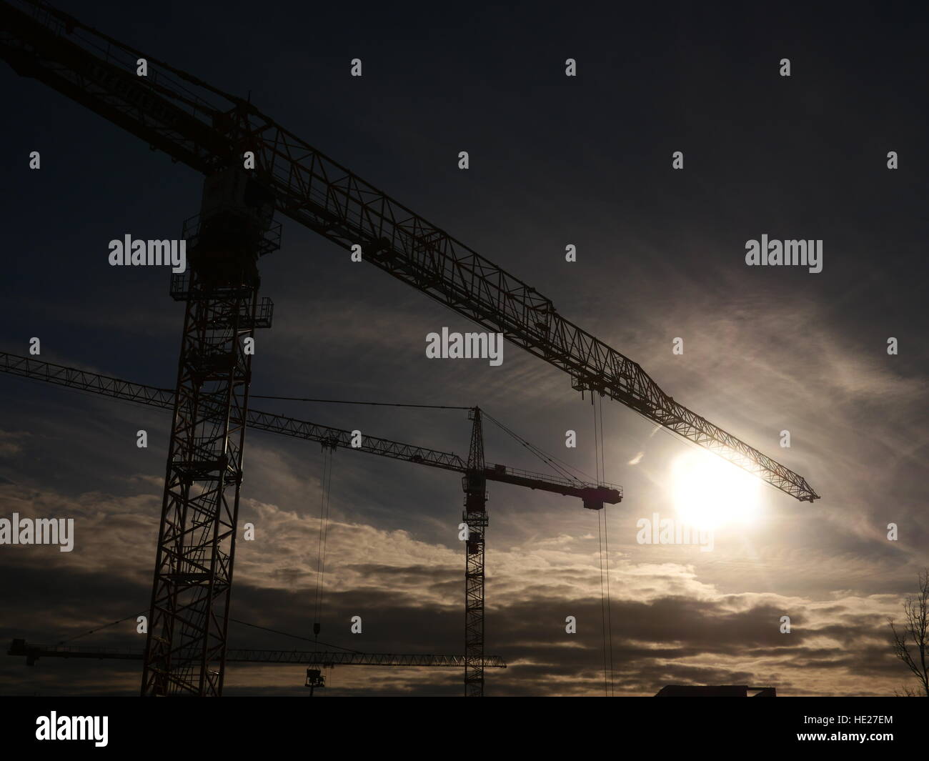 Sun construction hi-res stock photography and images - Alamy