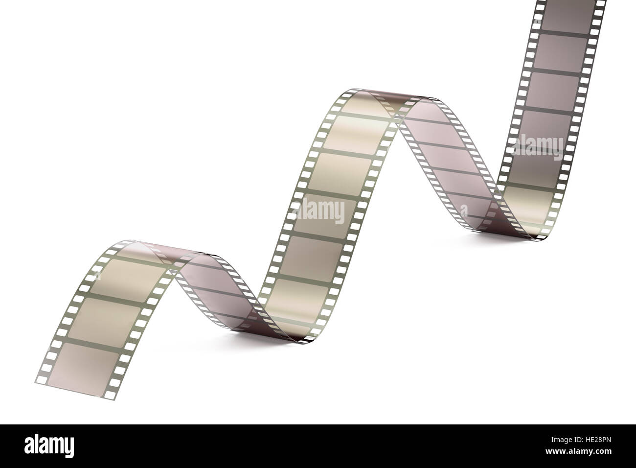 Film Strip, 3D rendering isolated on white background Stock Photo - Alamy