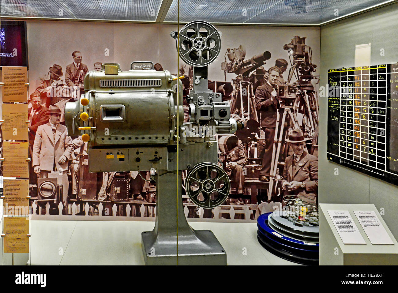 Projector films cinema museum hi-res stock photography and images - Alamy