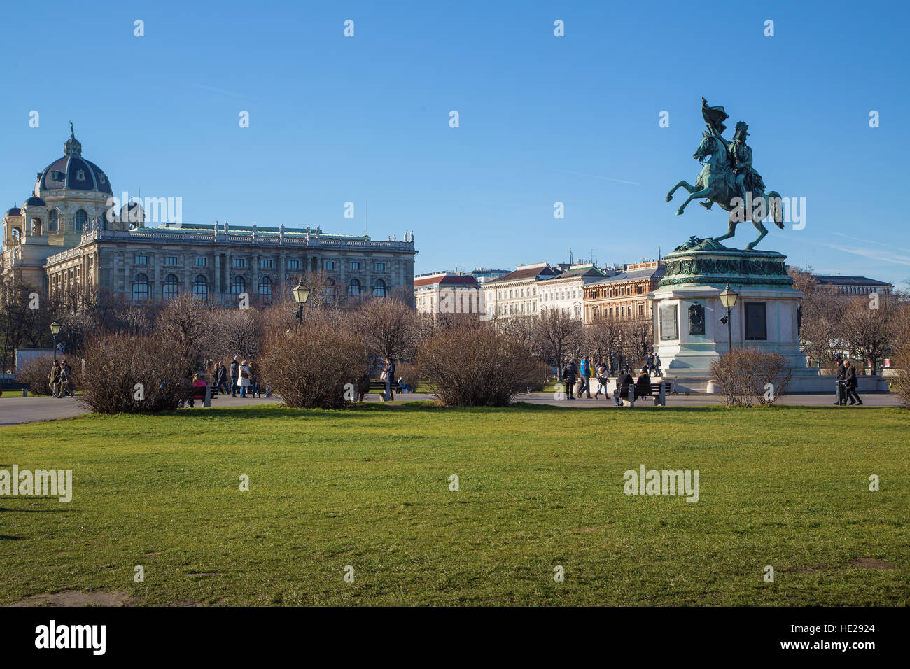 Landmarks of Vienna Stock Photo - Alamy