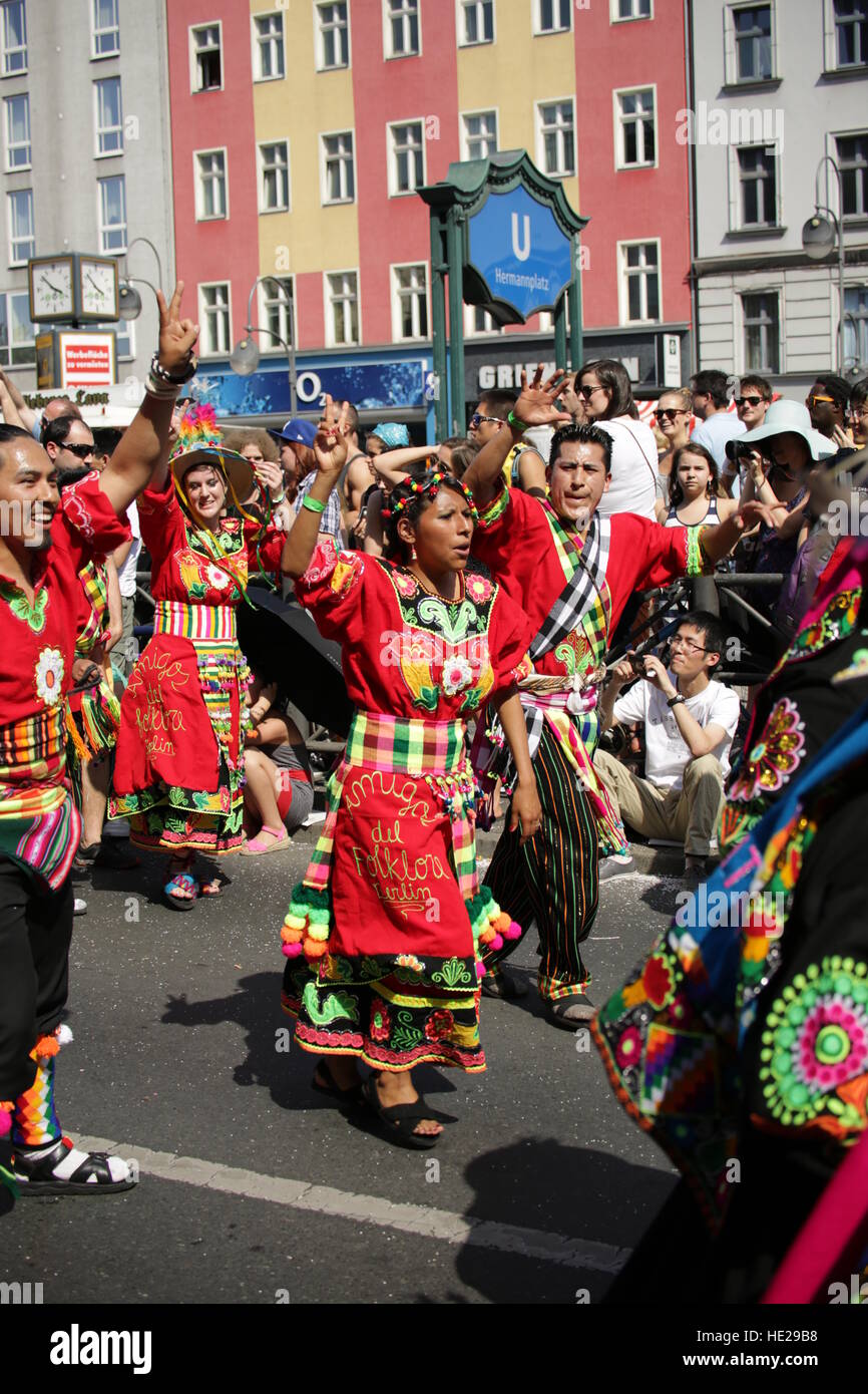 Several Samba groups and dancers perform at Carnival of Cultures on ...