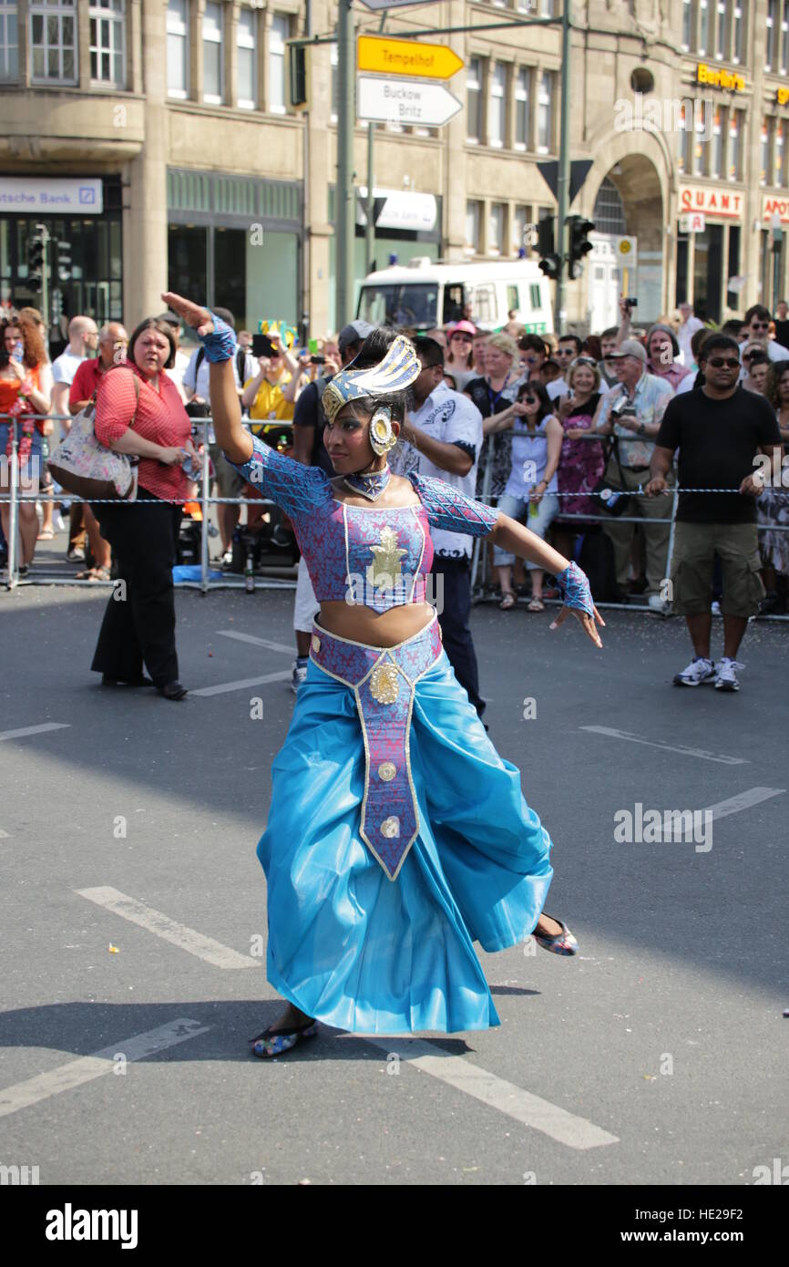 Several Samba groups and dancers perform at Carnival of Cultures on ...