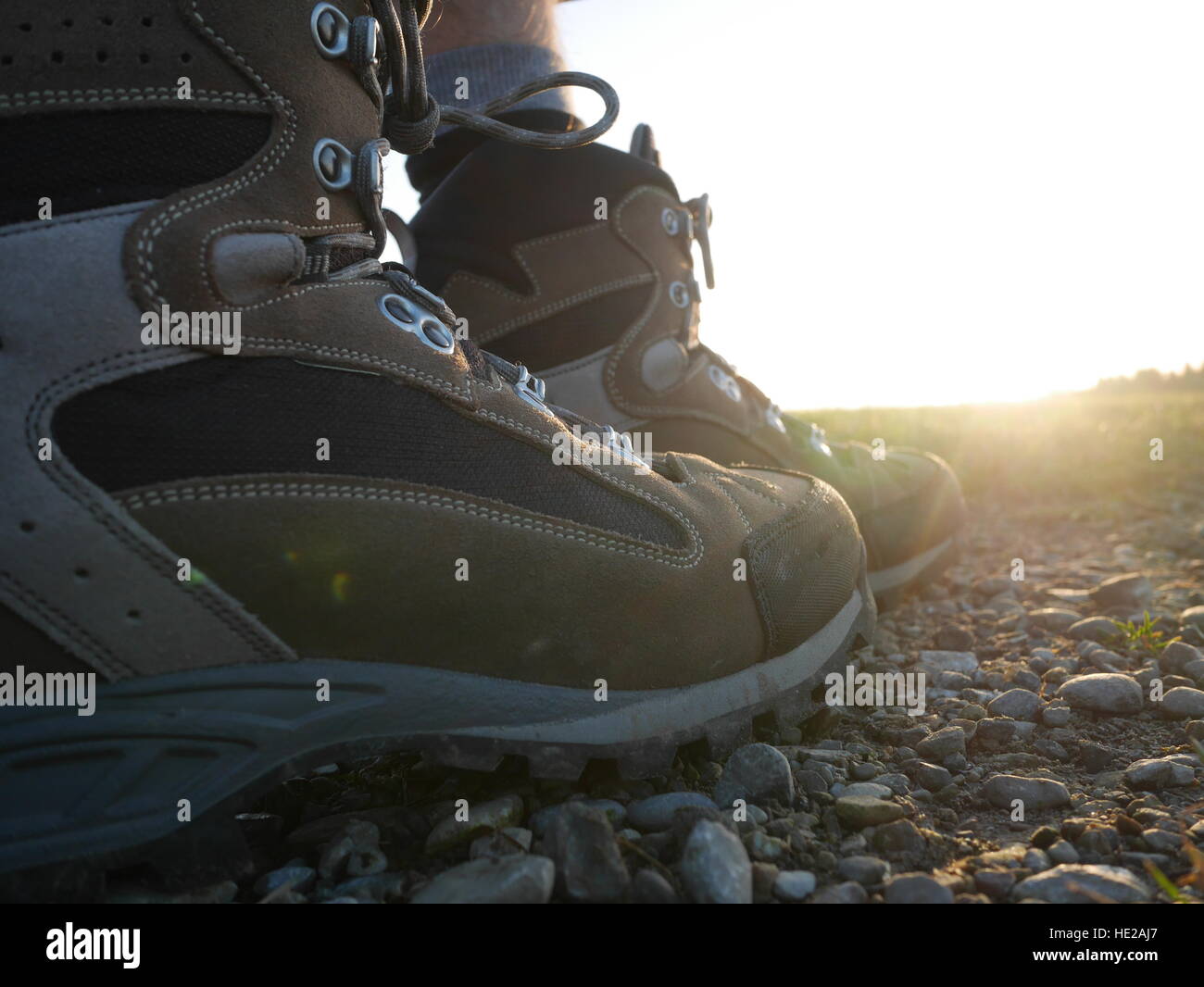 Trekking boot hi-res stock photography and images - Alamy