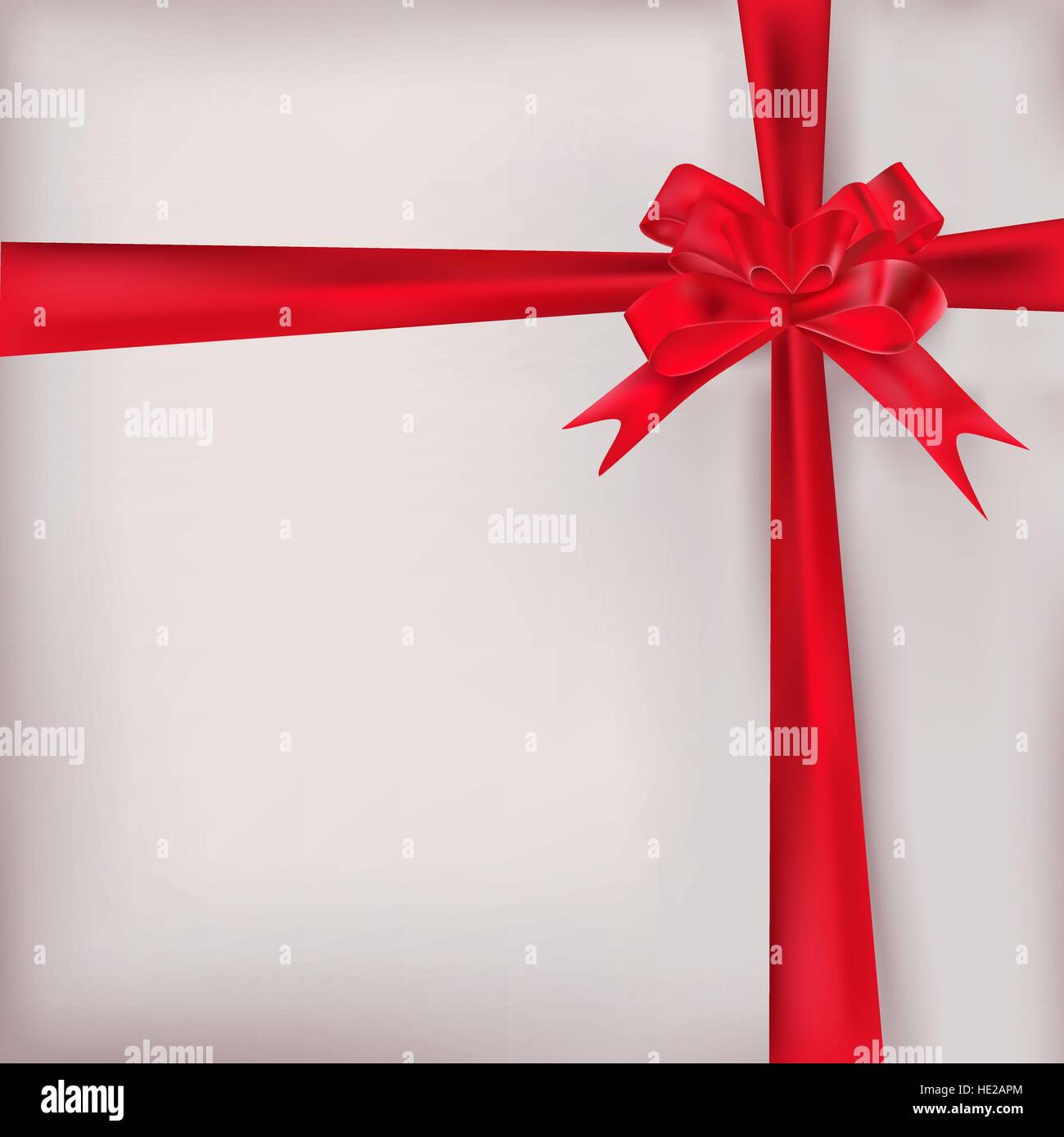 red bow card Stock Vector Image & Art - Alamy