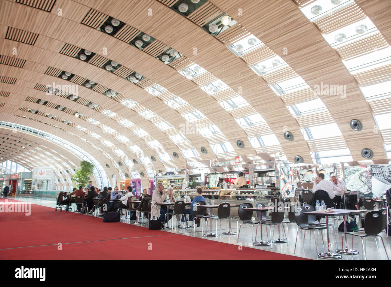 Departure,terminal,coffee,shop,cafe,Charles de Gaulle,CDG, Airport ...