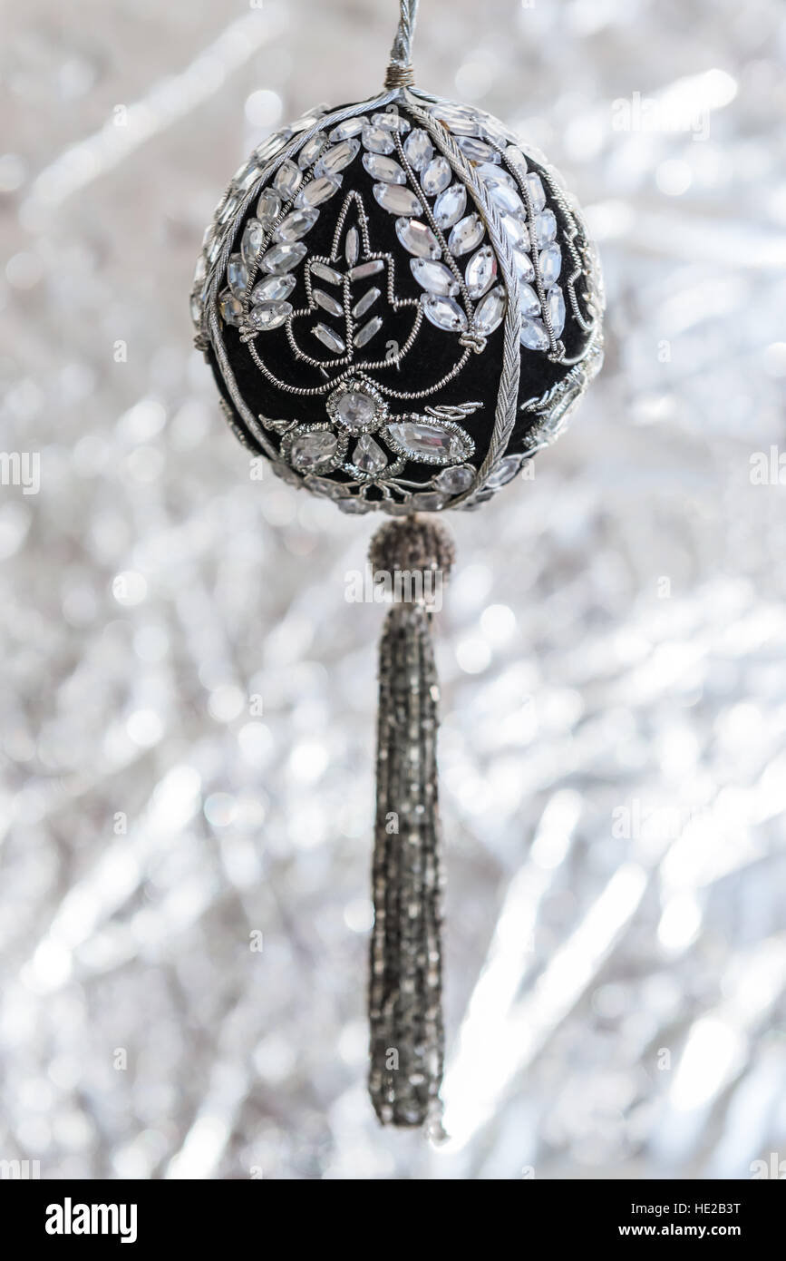 Silver ball toy hi-res stock photography and images - Alamy