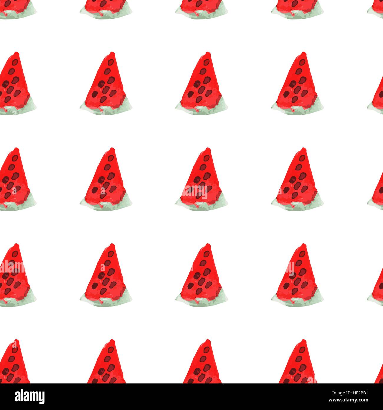 Seamless natural color pattern of red ripe watermelon. Natural seamless ...