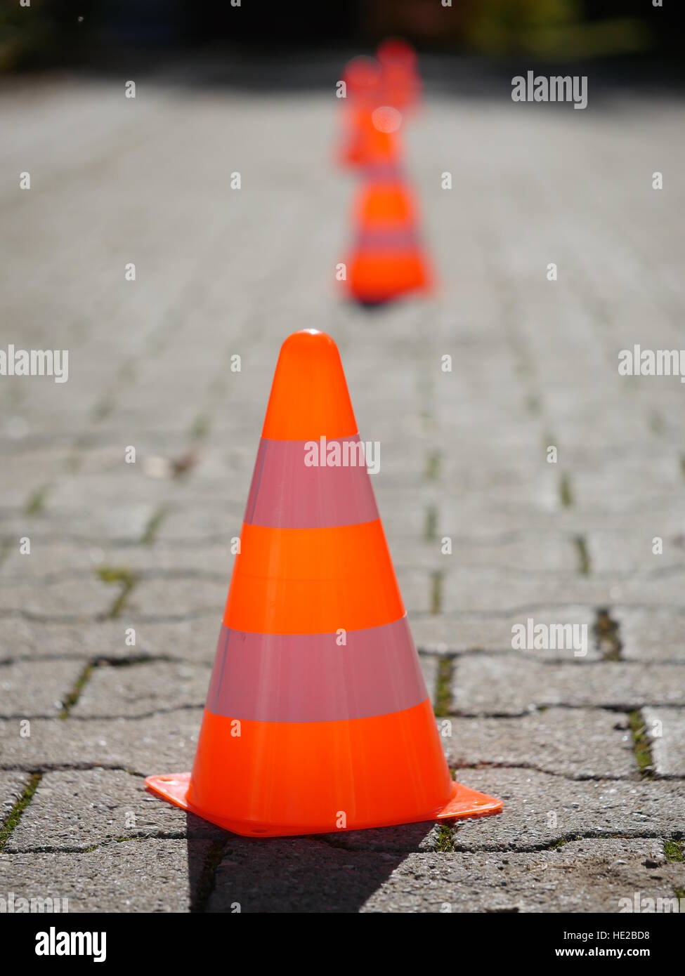 Safety pylon hi-res stock photography and images - Alamy