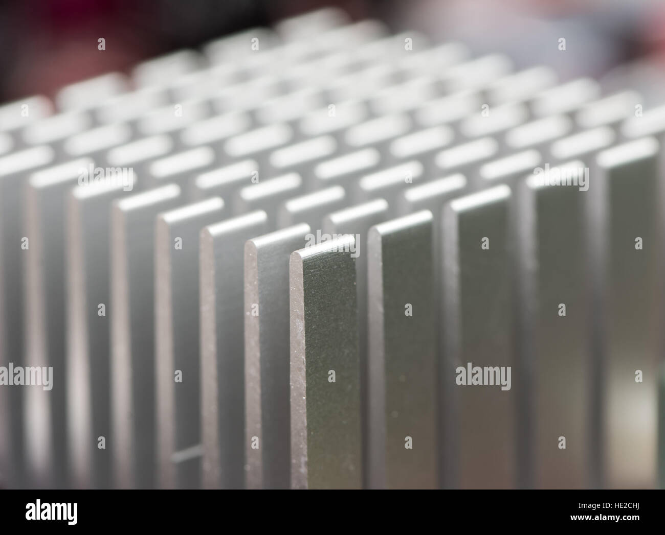 Detail of a heatsink from a computer motherboard Stock Photo - Alamy