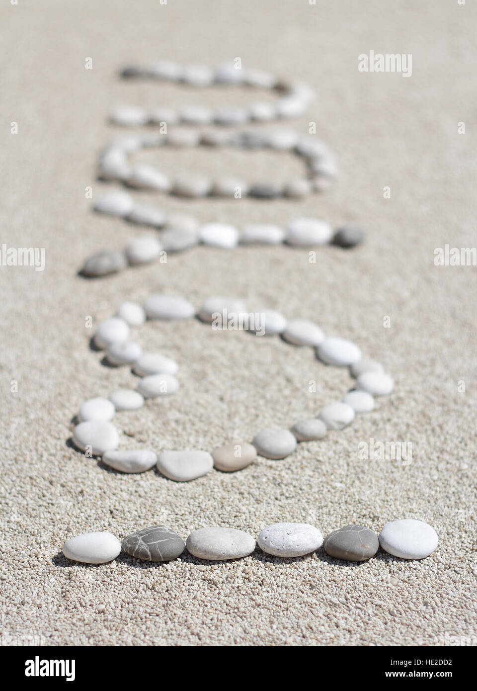 I love you message composed from beach pebbles Stock Photo - Alamy