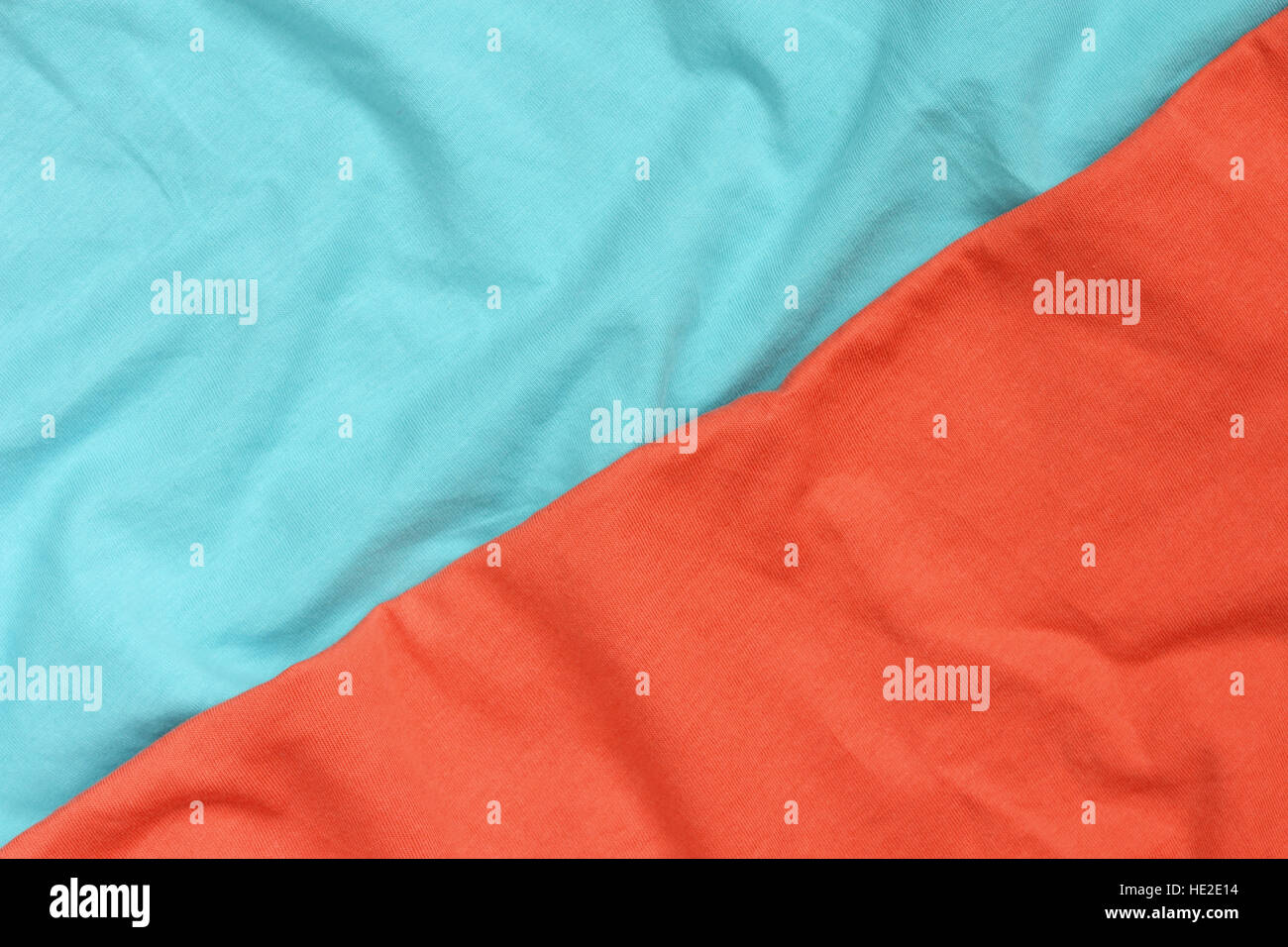 Red and blue detailed fabric texture background Stock Photo - Alamy