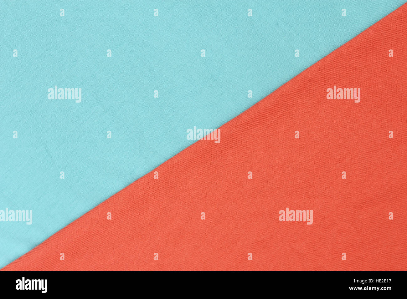 Contrast of blue and red detailed fabric texture Stock Photo - Alamy