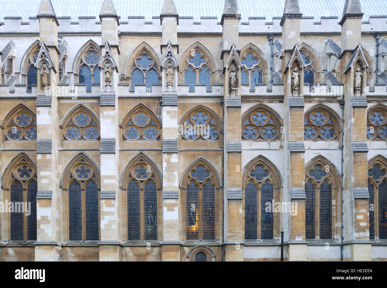 Historical gothic church facade texture Stock Photo - Alamy
