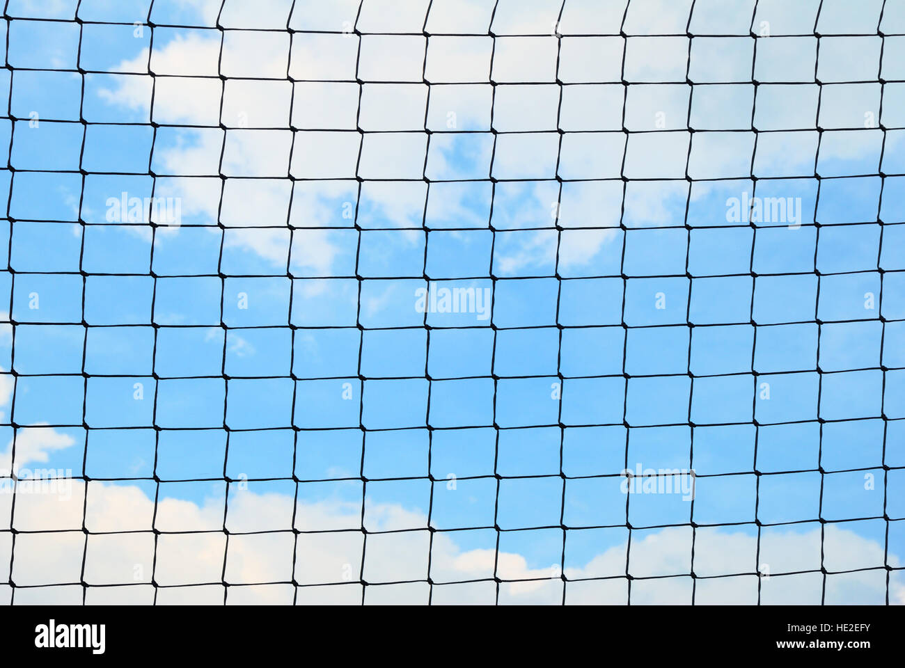 Goal football stadium blue sky sky sky white clouds hi-res stock ...
