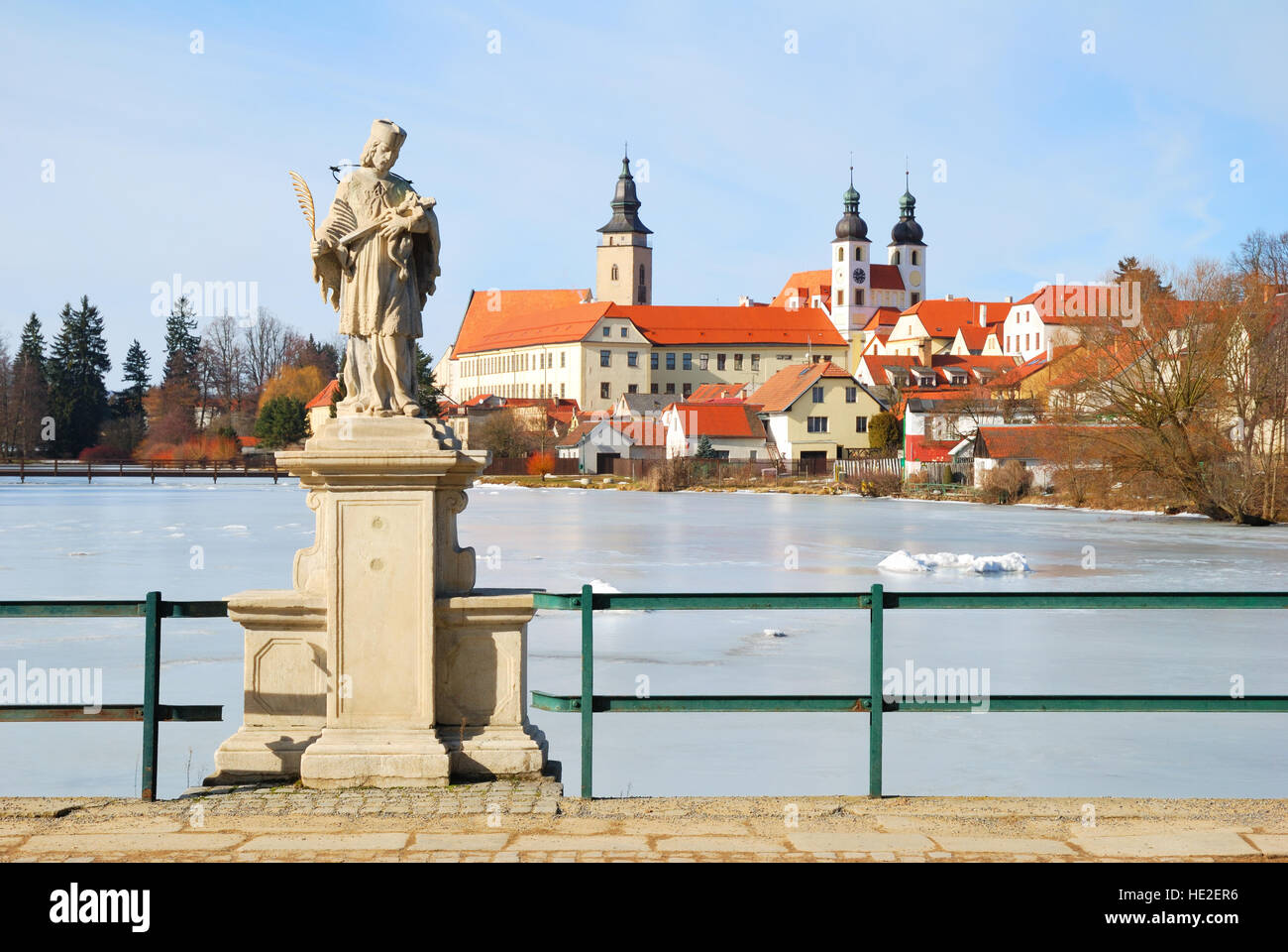 Telc chateau hi-res stock photography and images - Alamy