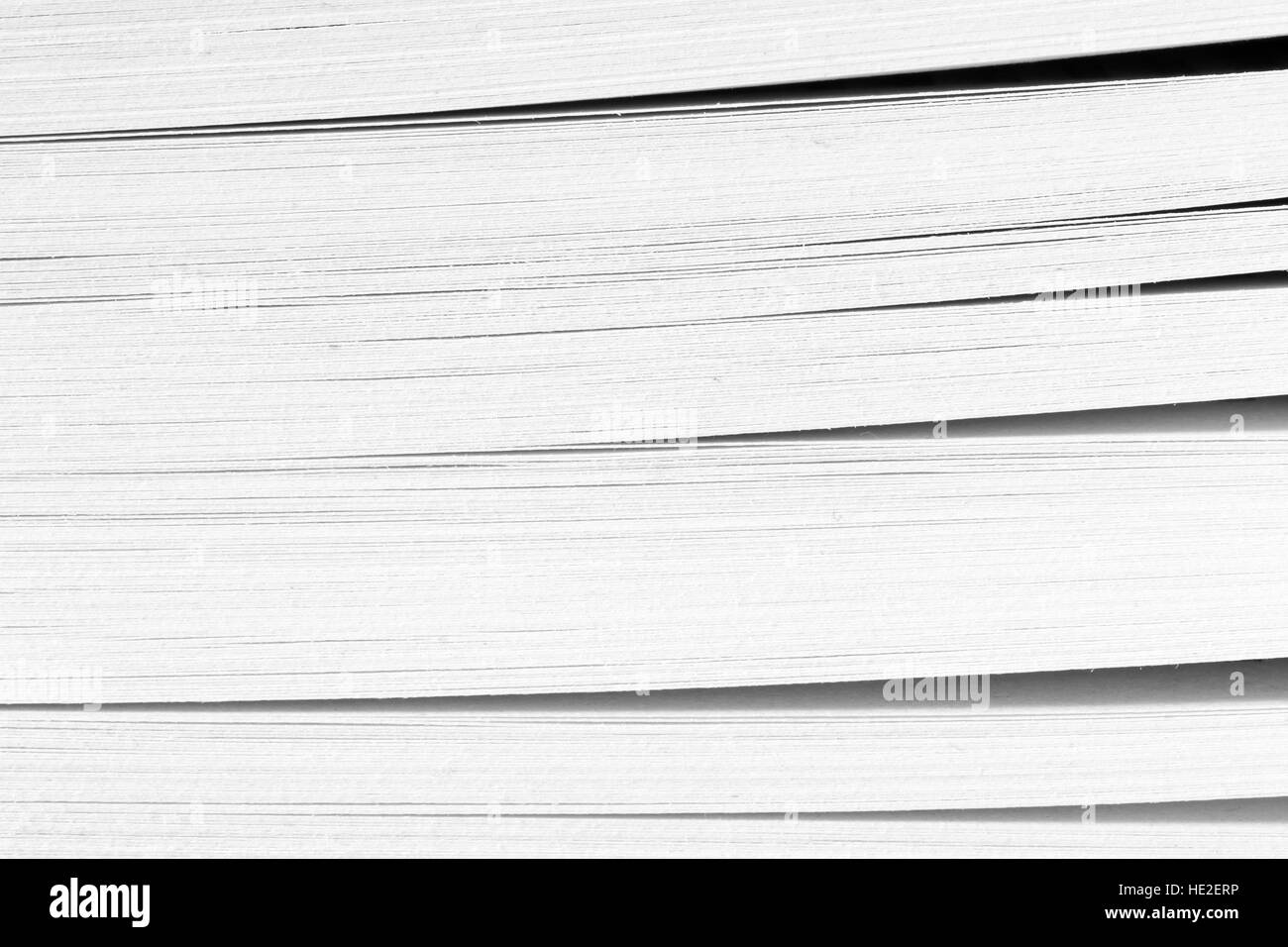 Thick Book Pages abstract background Stock Photo - Alamy