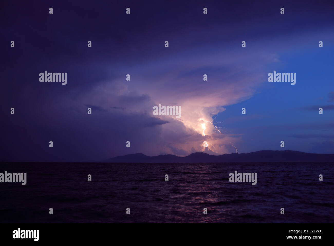 Thunderbolt and lightning very very frightening hi-res stock ...