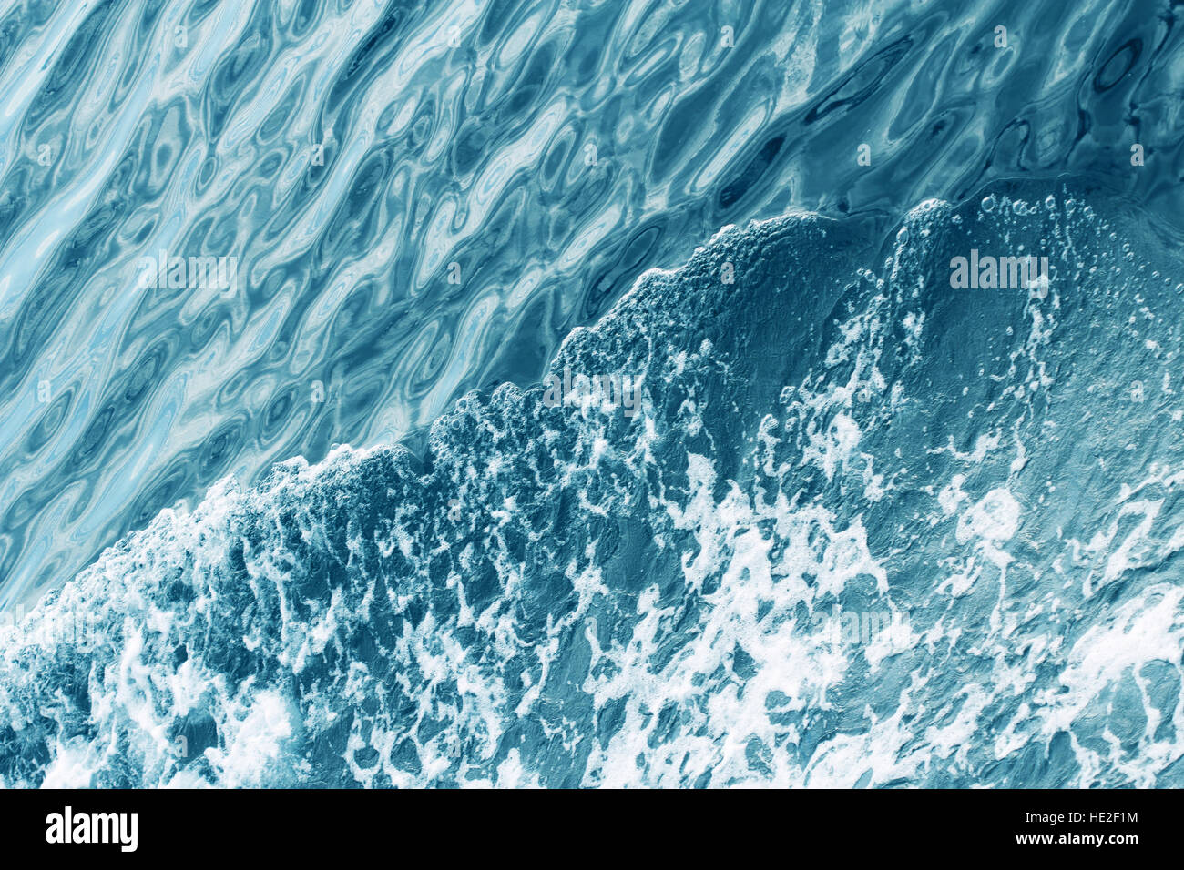 Ocean Water and Waves Stock Photo - Alamy