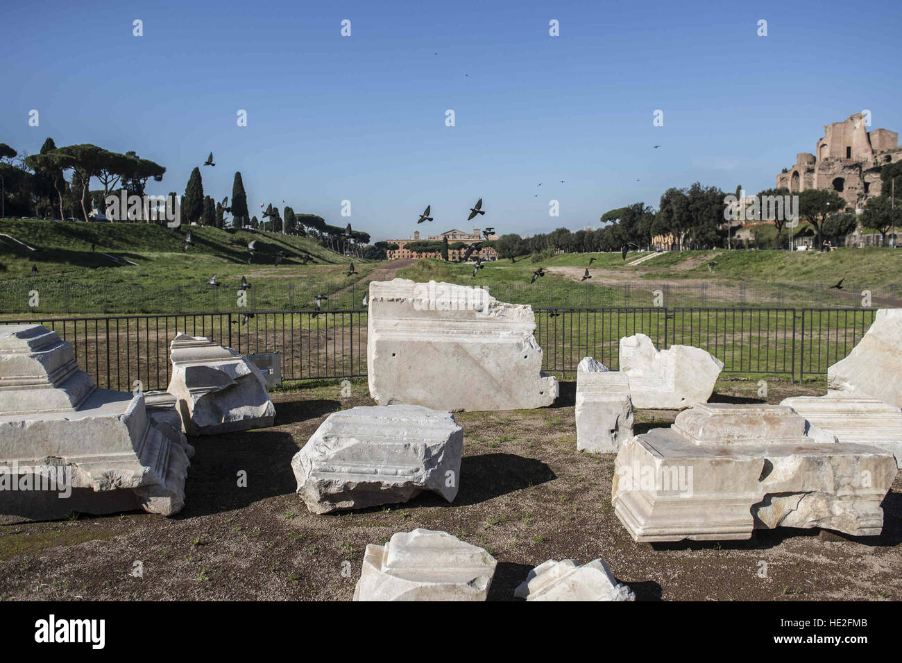 Open for the first time to the public the archaeological area of the ...