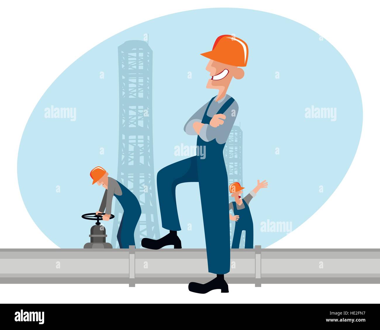 Fuel storage infrastructure Stock Vector Images - Alamy