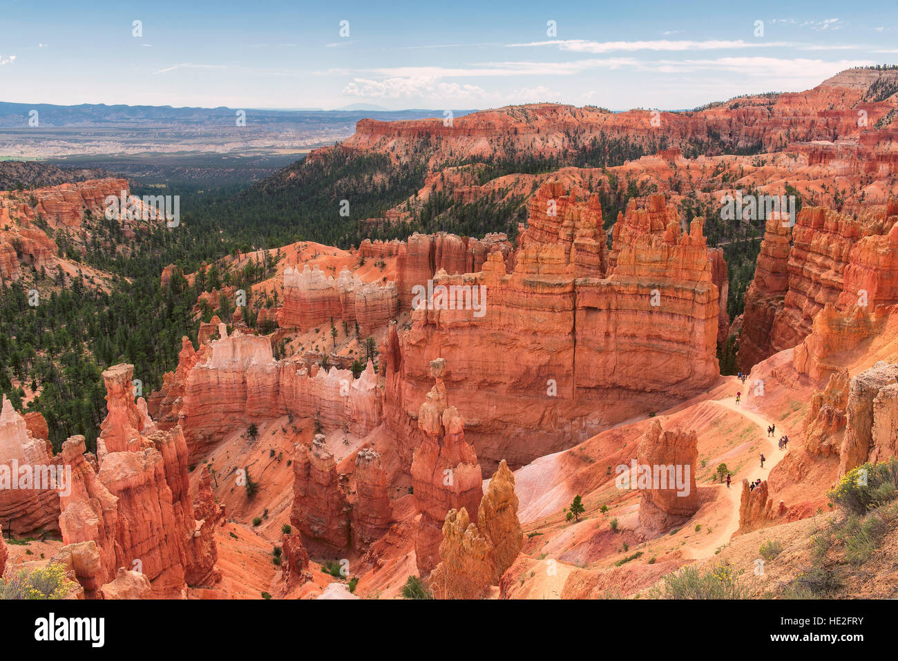 Bryce Amphitheater, Bryce Canyon National Park, Utah, USA Stock Photo ...