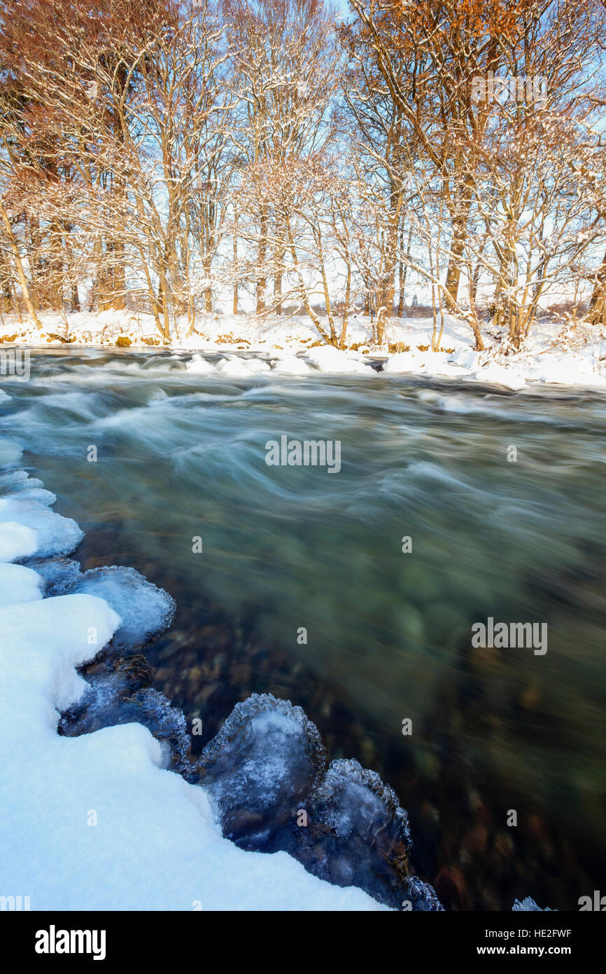 River Deveron in Winter Spate Stock Photo - Alamy